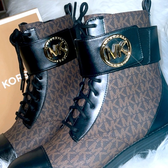 MICHAEL Michael Kors | Shoes | Fancy Micheal Kors Tatum Boot Laceup And ...